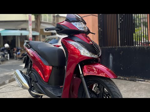 #55 Nhận xe SH2018 từ Vĩnh Long lên dọn full dàn áo sh kiểu ý và sơn xi ốc dọn mới đỏ đô sporty