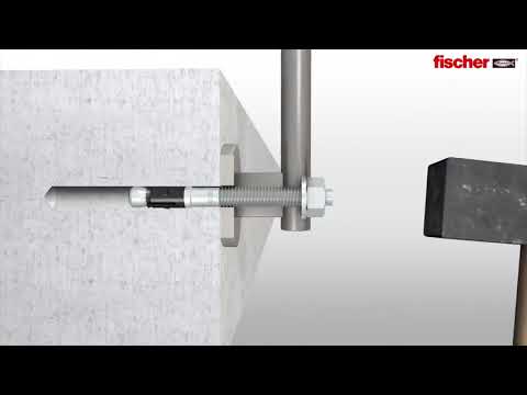 Goujon d'ancrage FAZ II : FIXER dans le BETON FISSURE - FISCHER (version courte)
