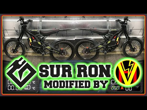 Sur Ron AS BAC4000 / EBMX 72 volt battery - High Voltage tuned!