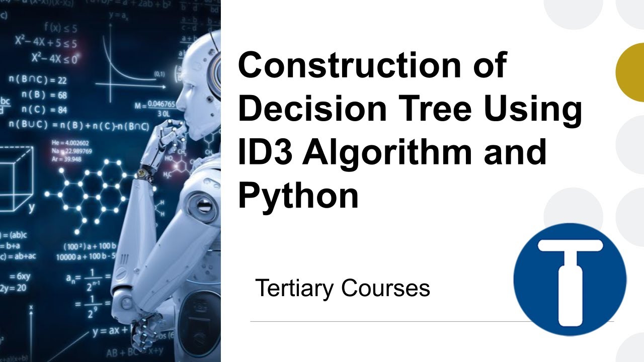 Construction of Decision Tree Using ID3 Algorithm and Python