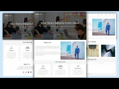 Responsive Website Using Html Css With Source Code