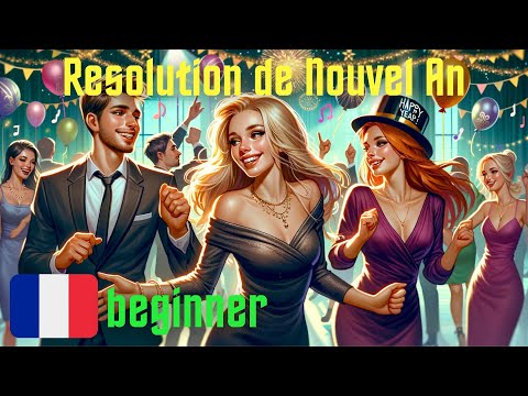 French Short Stories for Beginners - New Year's Resolution