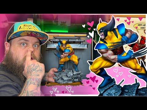 Painting Wolverine 3D Print