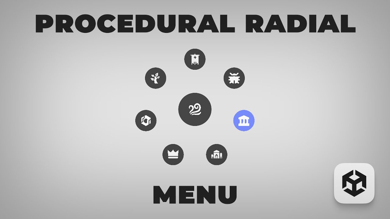 Procedural Radial Menu | Unity Tutorial