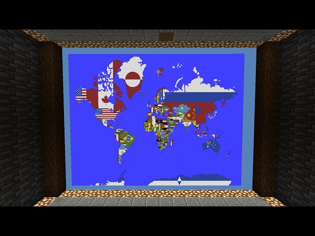 World in Minecraft Small Scale (JAVA & BEDROCK) Minecraft Map