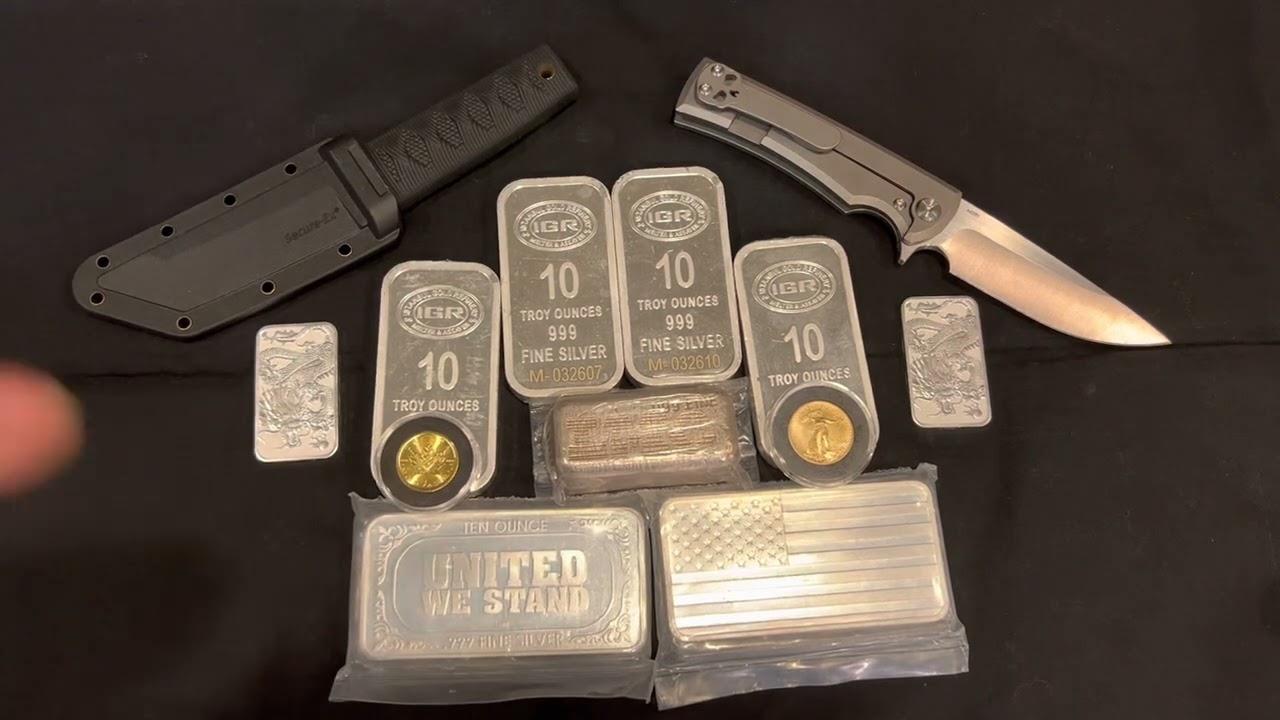 Savage stacking strategy! How I’ve been stacking lately. Gold,silver vintage .