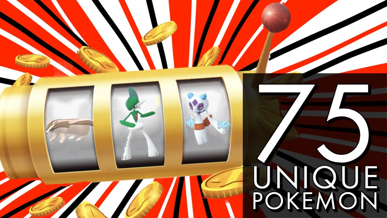 75 UNIQUE POKEMON (NO TOP 10 POKEMON USED) | Pokebattler