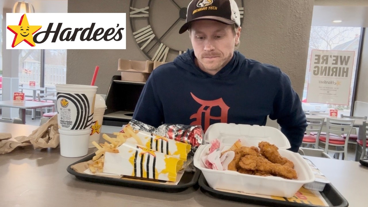 I ATTEMPTED THE VIRAL HARDEE’S FAST FOOD CHALLENGE!