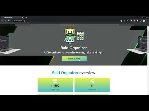 如何使用Bot Raid Organizer開團?阿爾比恩Discord金洞報名表單教學
