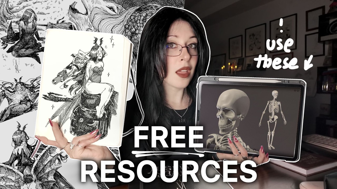 Resources for ARTISTS that helped me IMPROVE MY ART (for FREE)