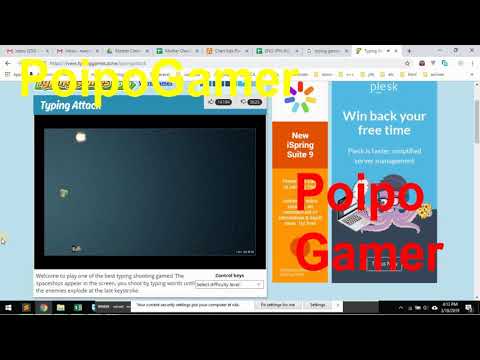 Playing Typing Attack Online
