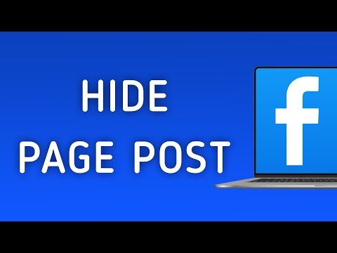 How To Hide A Page Post On Facebook On PC (New Update)