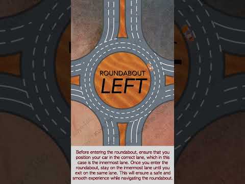 U.A.E. Roundabout (left turn)