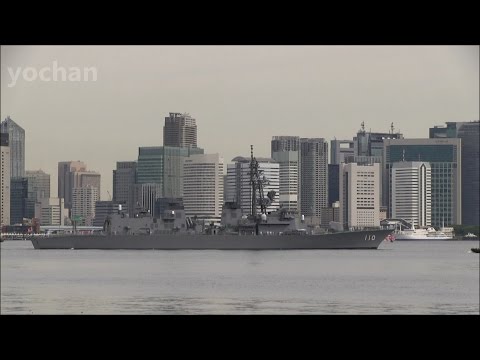 Destroyer of JMSDF.Takanami-class: JS TAKANAMI (DD 110) 「たかなみ」東京港・入港