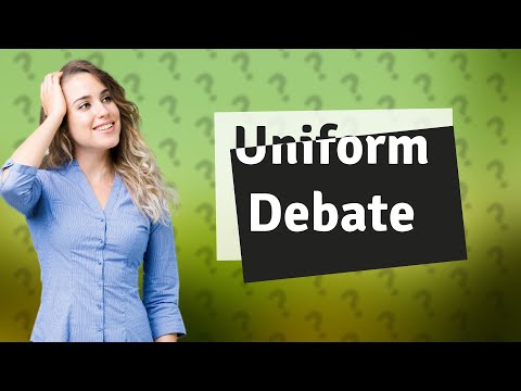 What are the pros and cons of uniforms for school kids?