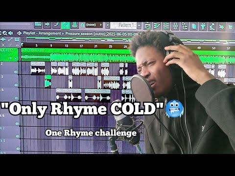 I Made a Song Rhyming ONLY With the Word “Cold” ❄️🔥 | One Word Rap Challenge