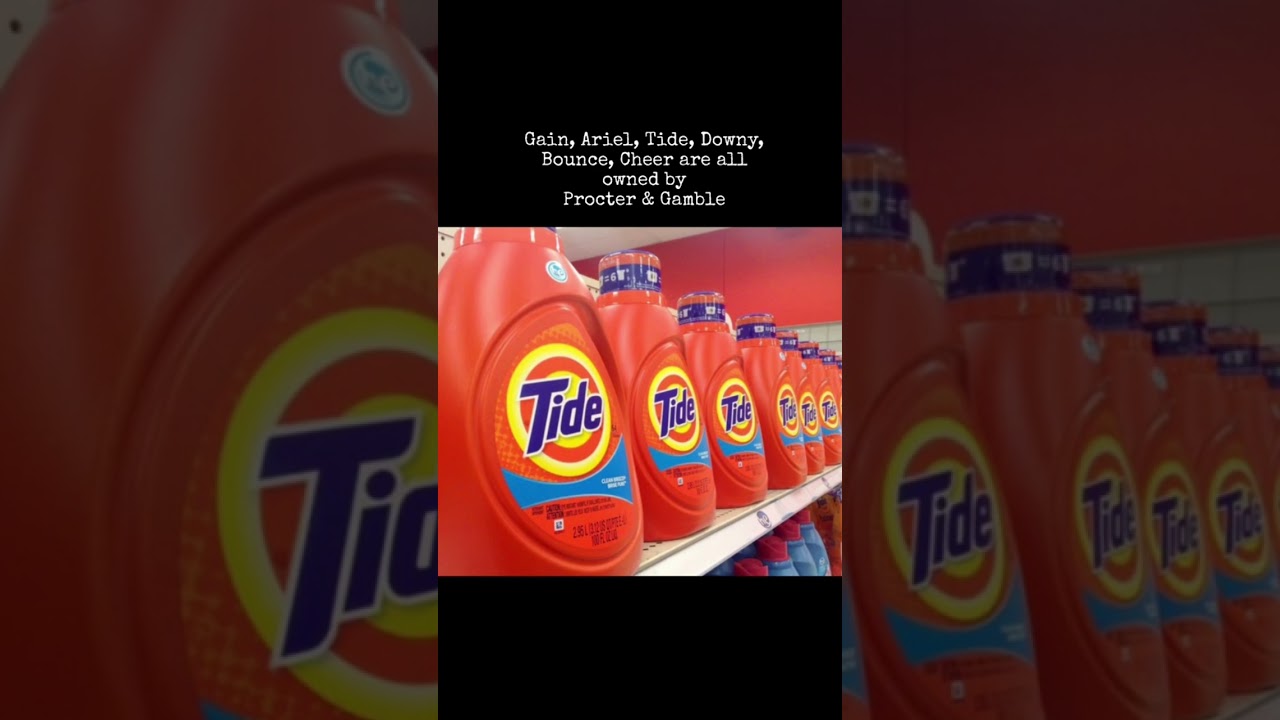 Competing brands that are owned by the same company #brand #brands #strategy #facts #marketing