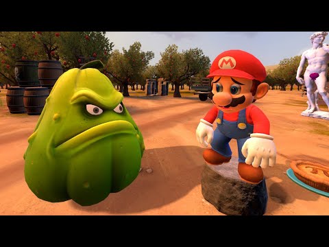 Steam Community :: Video :: Mario Gets "Squashed", The Show