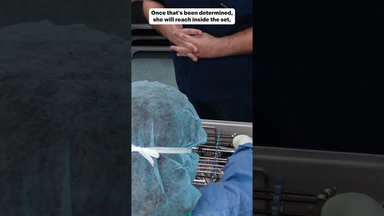 Opening Sterile Surgical Instrument Containers #or #meded #surgicaleducation #surgicaltechnologist