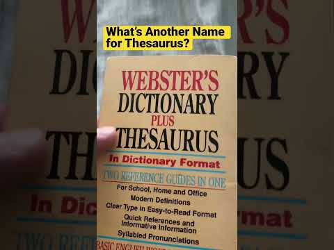 What’s Another Name For Thesaurus? #shorts #lol #comedyvideo