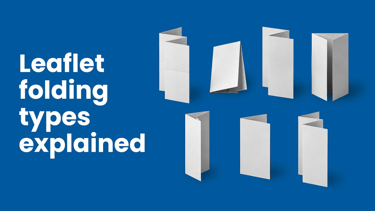 Leaflet Folding Types Explained: How to Choose & Design the Right Fold