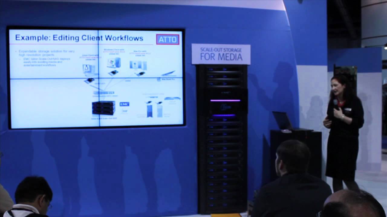 ATTO Technology - FastFrame and EMC Isilon Storage