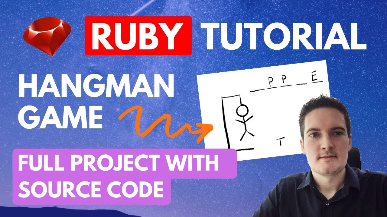 BUILD A HANGMAN GAME - RUBY PROGRAMMING TUTORIAL