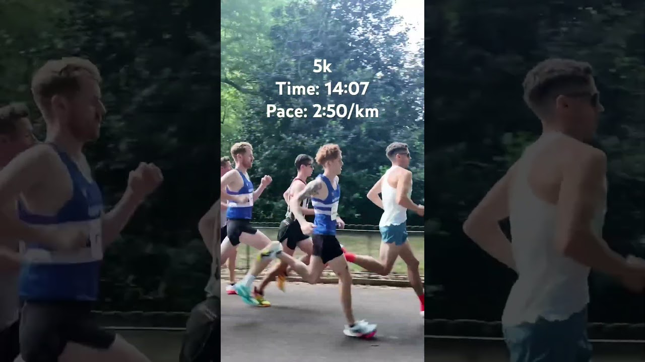 What it looks like to run a 14min 5k 😱🔥! #runner #athlete #trackandfield