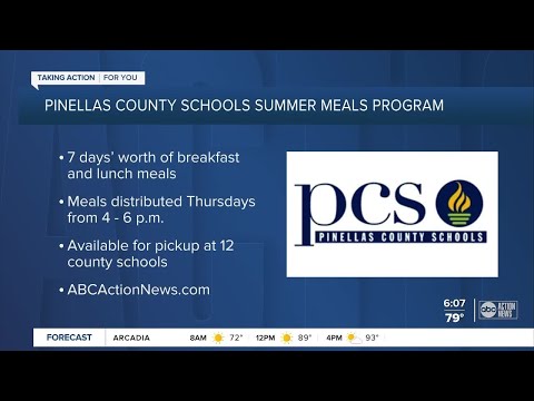 LIST: Pickup locations for Pinellas County Schools summer meals