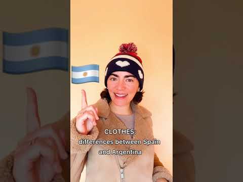 La ROPA: DIFFERENCES between SPAIN 🇪🇦 & ARGENTINA 🇦🇷