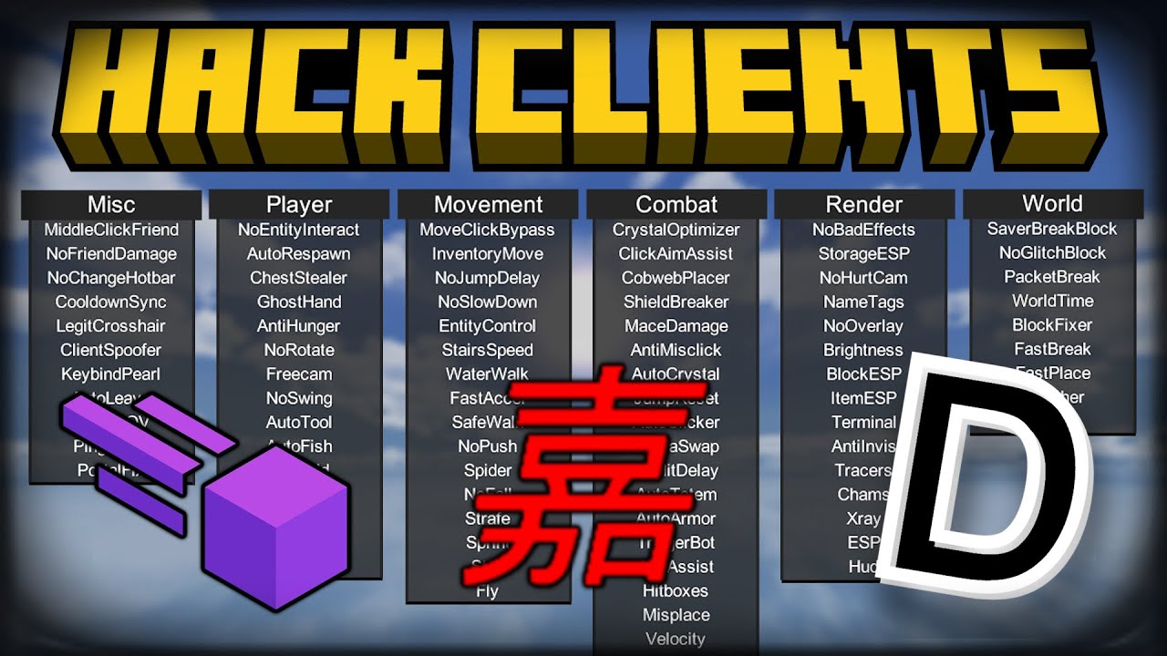 Top 3 BEST Minecraft Hacked Clients in 2026 | Free