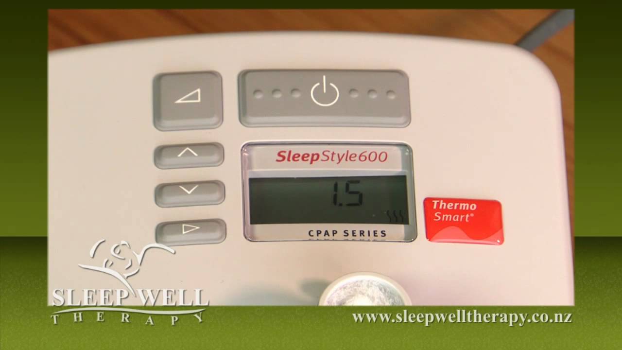 How to change settings - Sleep Style 608