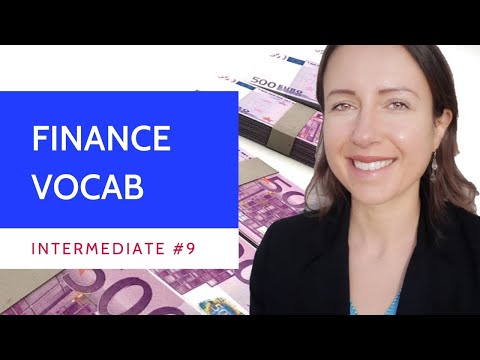 Intermediate #9 Finance vocabulary in #French