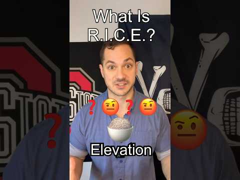 RICE Pt 2. Compression and Elevation: Best to help swelling?! #pain #treatment #medical