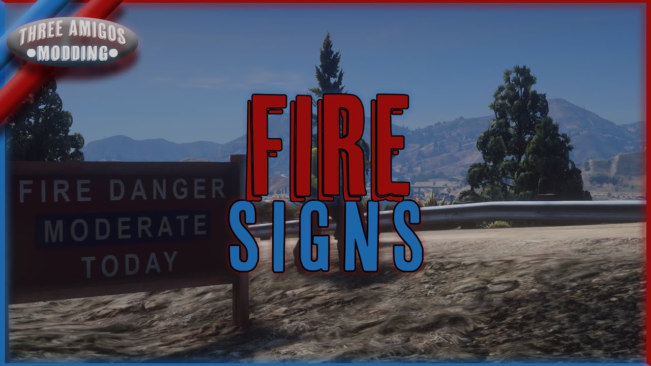 Fire Danger Warning Signs | Fully Customizable and Configurable ...