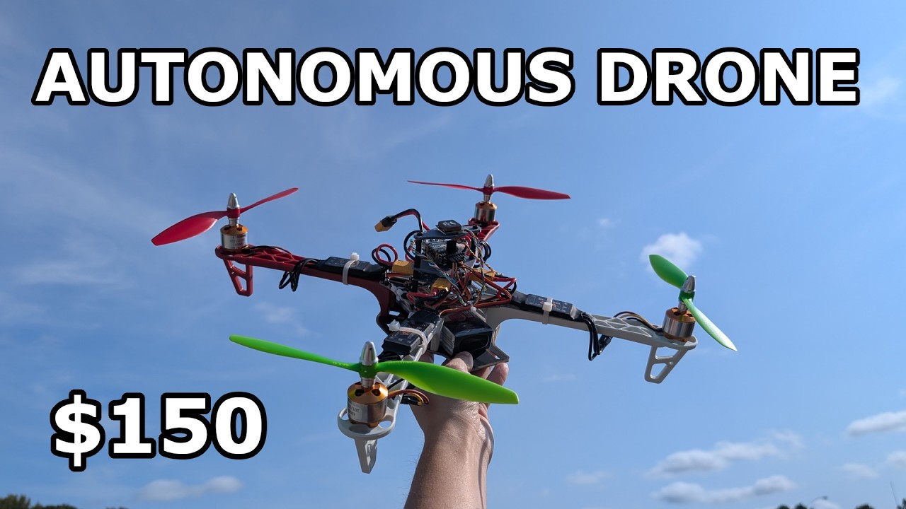 I Built a $150 Autonomous Drone (Step by Step)