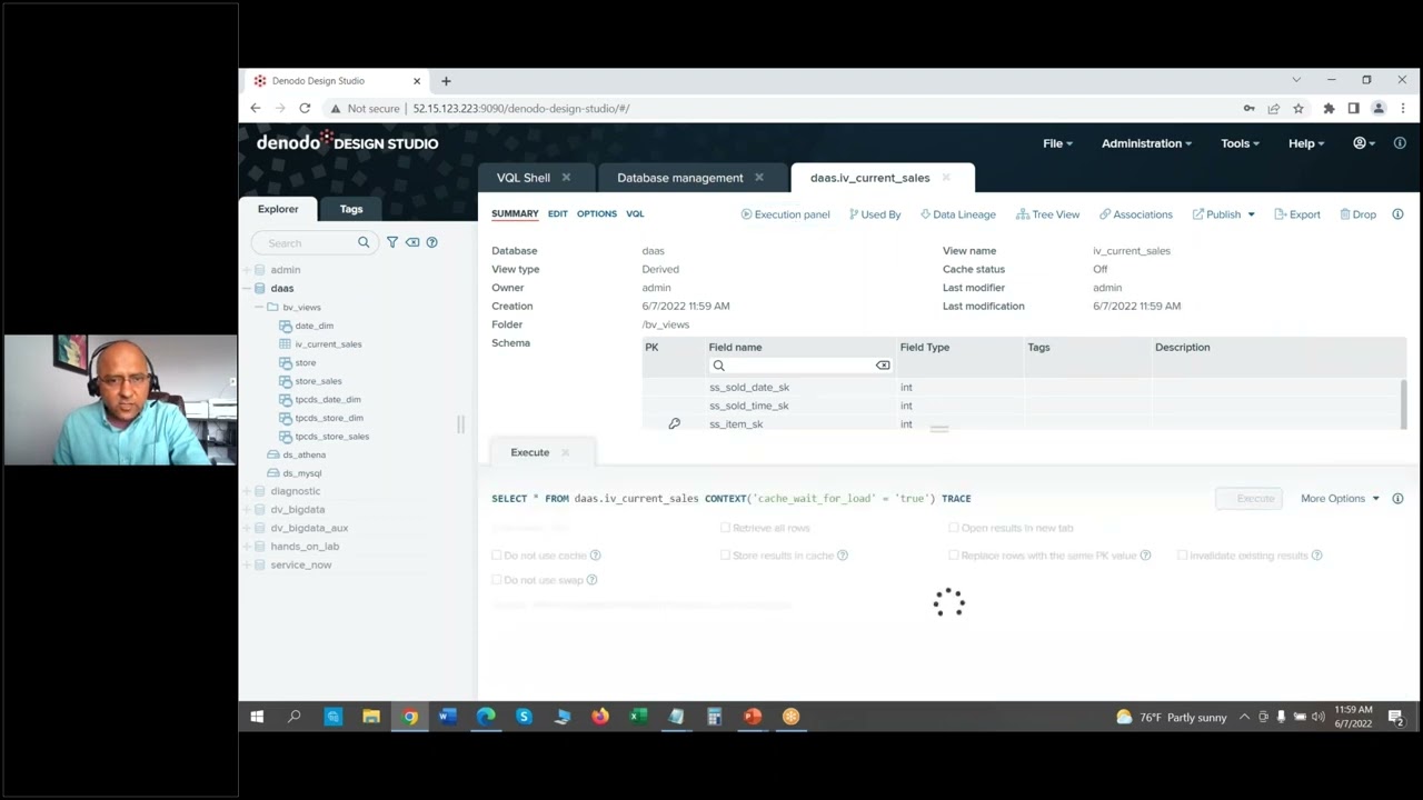 Data as a Service (DaaS) with Denodo Professional - Demo