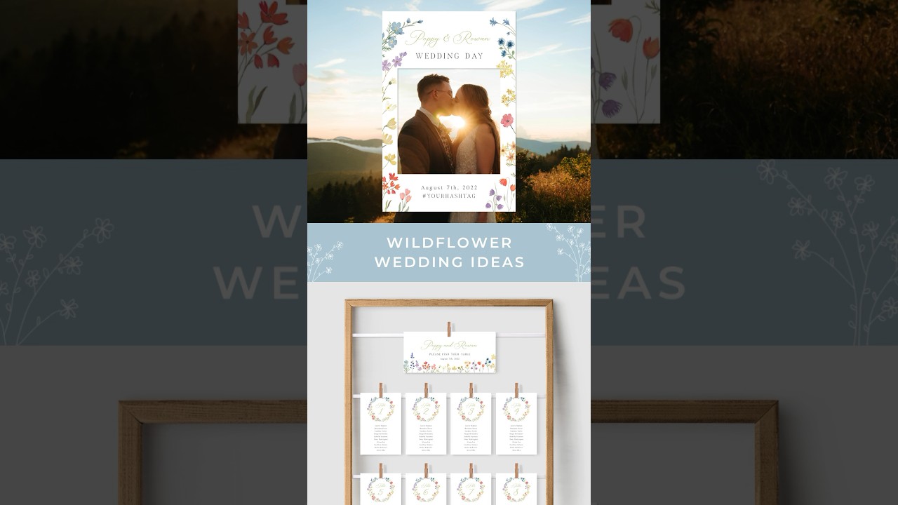 Wildflower Wedding ideas 🌼 Wildflower Wedding Invitations #wildflowers #wedding #weddinginvitation