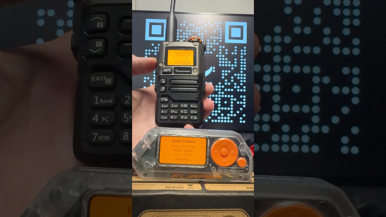 Radio Scanner app for Flipper Zero #hacktheplanet #flipperzero