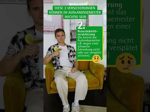 Auslandssemester-Welche Versicherungen brauche ich? #auslandssemster #uni #ausland #lvm