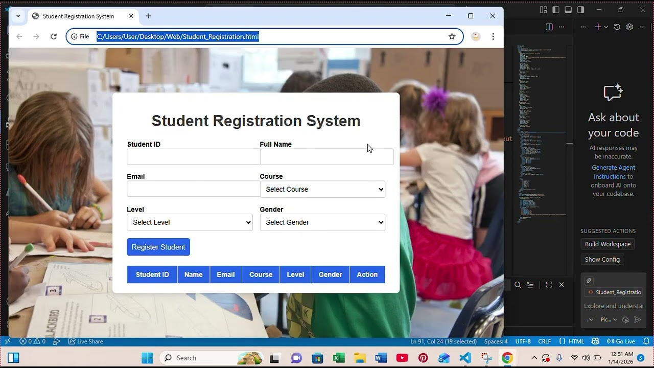 Web Programming and Application Assignment