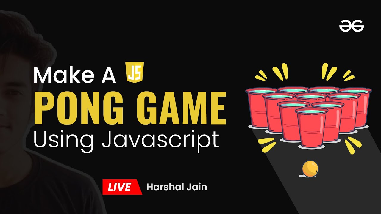 Make a Pong Game Using JavaScript ( part - 1 ) | JavaScript Projects Beginner to Advanced