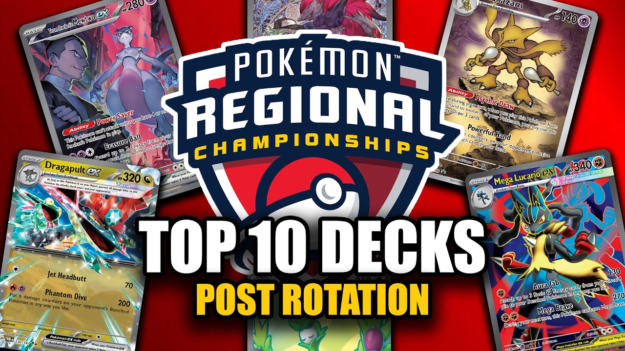 The TOP 10 Pokemon TCG Decks for May 2026 (Post Rotation Meta)