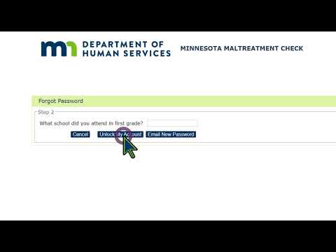 NETStudy 2.0 - Minnesota Maltreatment Check System, Login