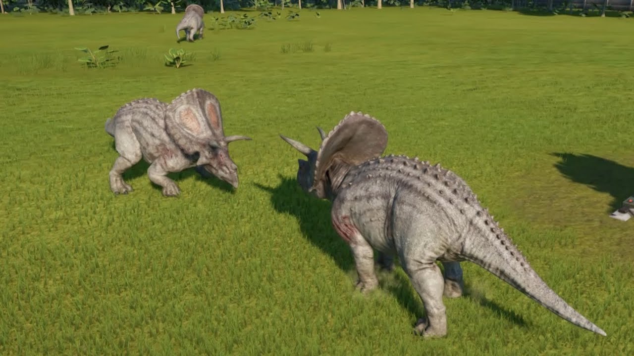 Torosaurus VS Torosaurus - Jurassic World Evolution