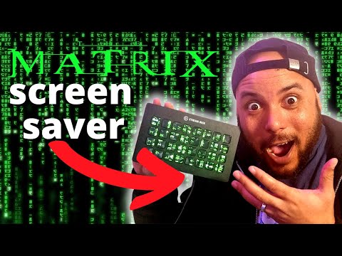 FREE MATRIX CODE Wallpaper For Your Stream Deck!