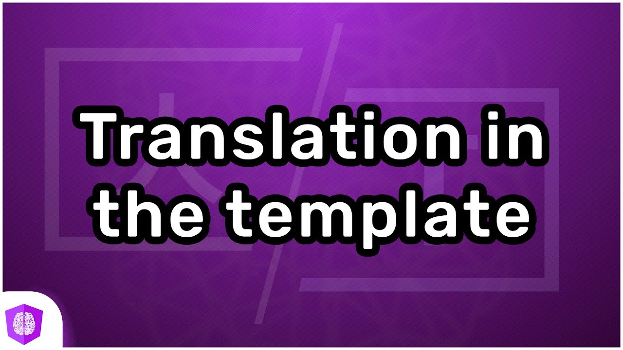 Transloco Guide - Translation in the template