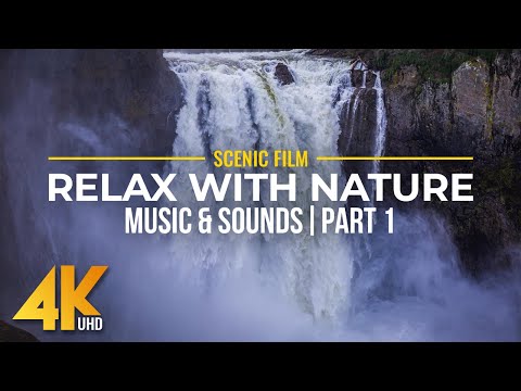 Soothing Piano Music for Stress Relief & Tranquility - Relax with Nature 4K UHD - Ep 1