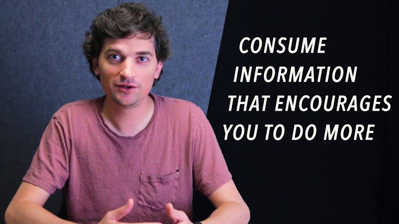 Consume information that encourages you to do more : YC Startup Library ...
