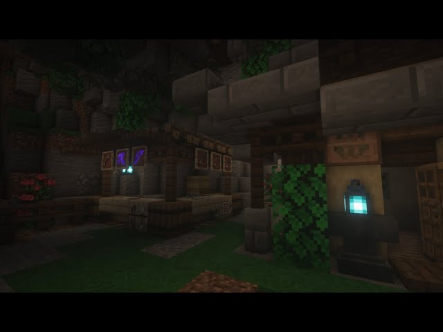 Fletcher Cave Shop Build Idea - [Japanese Theme] Minecraft Map